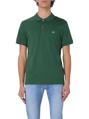 Lacoste Cotton Polo Shirt With Logo - Green