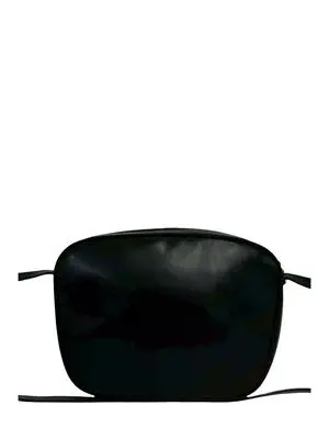 FERRAGAMO Leather Crossbody Bag - Black
