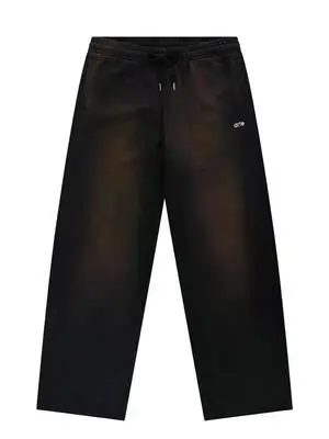 ARTE ANTWERP Logo-embroidered Track Pants - Black