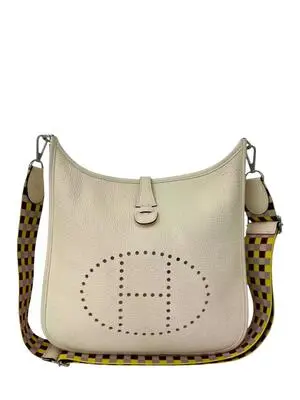 Hermès 2022 Clemence Evelyne Amazone Pm Crossbody Bag - Brown