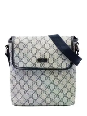 Gucci 2016-2026 Gg Supreme Crossbody Bag - Neutrals