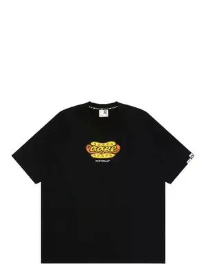 AAPE BY *A BATHING APE Graphic-print T-shirt - Black
