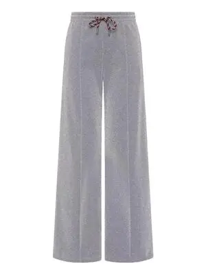 The Upside Galaxia Wide-leg Track Pants - Grey
