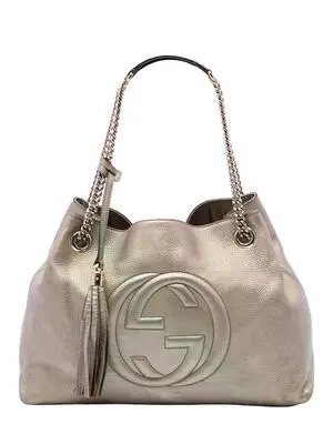 Gucci Soho Chain Tote Bag - Gold