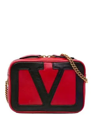 Valentino Garavani Vlogo Camera Bag - Red
