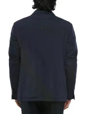 Corneliani Single-breasted Patch-pocket Blazer - Blue