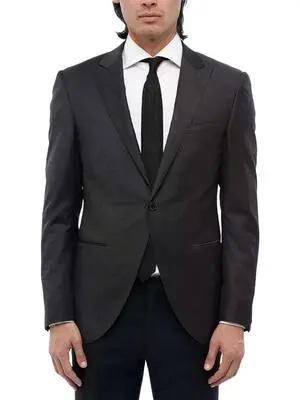 Corneliani Academy Peak-lapel Blazer - Grey