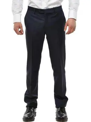Corneliani Academy Virgin-wool Trousers - Blue
