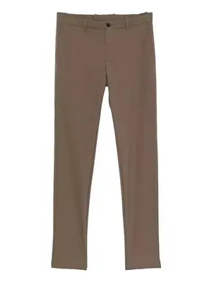 Incotex Belt-loop Zip-fastening Trousers - Neutrals