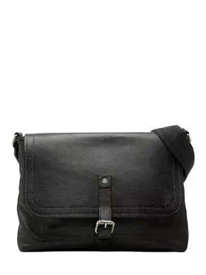 LOUIS VUITTON Leather Crossbody Bag - Black