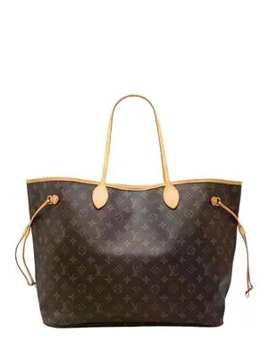 LOUIS VUITTON 2007 Monogram Neverfull Gm Tote Bag - Brown