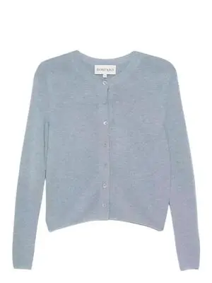 Eric Bompard Plain-knit Cardigan - Blue