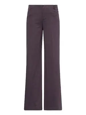PEACHY DEN Twiggy Stretch-cotton Trousers - Fig