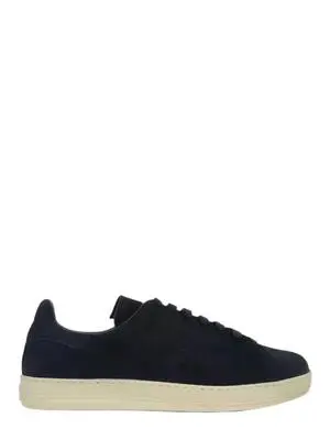 TOM FORD Perforated-detail Lace-up Sneakers - Blue