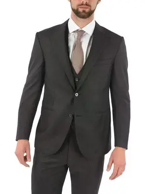 Corneliani Single-breasted Three-piece Suit - Grey