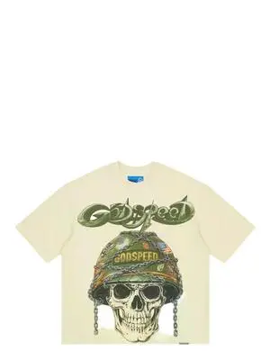 GODSPEED Graphic-print T-shirt - Neutrals