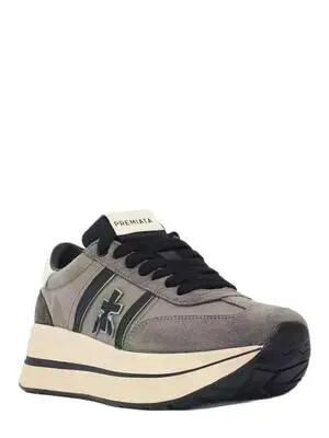 Premiata Bethcoin Paneled Sneakers - Grey
