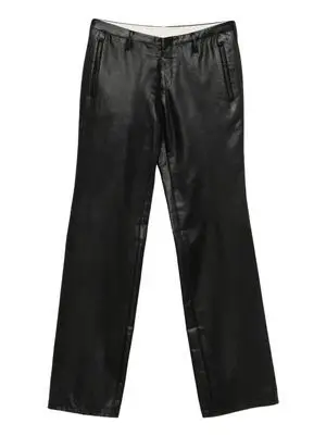 ROMEO GIGLI 1990s Straight-leg Trousers - Black