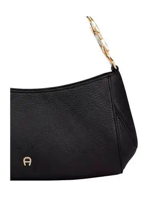 AIGNER Mini Jerzy Shoulder Bag - Black