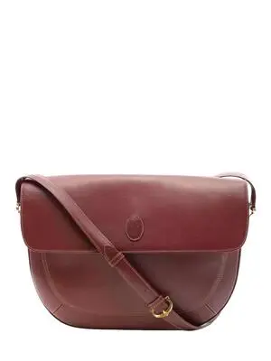 Cartier Leather Crossbody Bag - Red