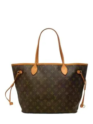 LOUIS VUITTON 2008 Monogram Neverfull Mm Tote Bag - Brown