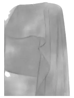 MAISON MARGIELA Layered Cape-style Mini Dress - Black