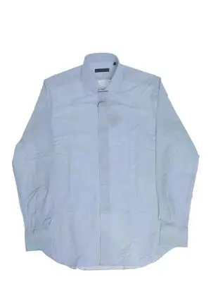 Corneliani Striped Stretch Shirt - Blue