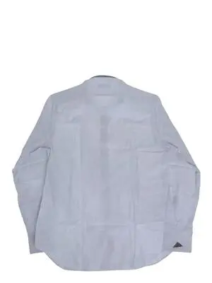Corneliani Patterned Cotton Shirt - Blue