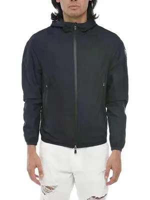Corneliani Zip-up Hooded Jacket - Blue