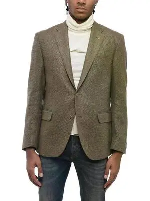 Corneliani Single-breasted Blazer - Green
