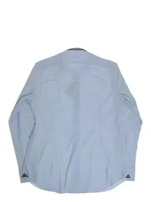 Corneliani Patterned Long-sleeve Shirt - Blue