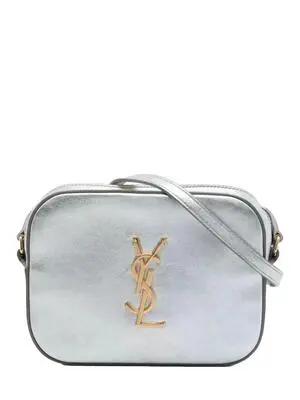 Saint Laurent Saint Laurent Classic Monogram Camera Bag Silver