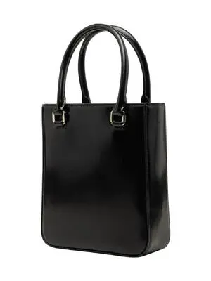 Prada 2013-2026 Small Spazzolato Leather Satchel - Black