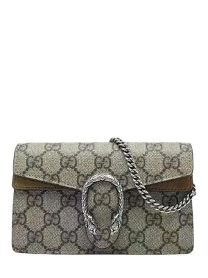 Gucci 2016-2026 Mini Gg Supreme Dionysus Crossbody Bag - Neutrals
