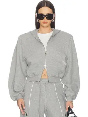 Attico Fleece Sweatshirt - Grey