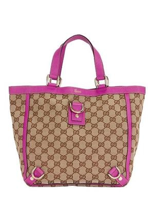 FWRD RENEW Gucci Abbey Tote Bag - Fuchsia
