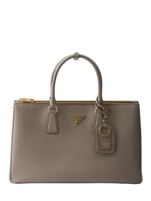 Prada Galleria Large Saffiano Leather Bag - Clay Grey
