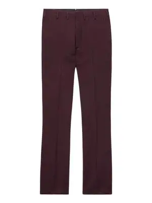 Prada Wool Pants - Plum