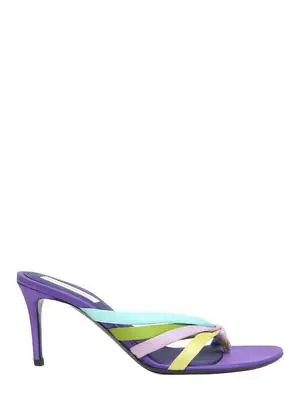 Christopher Esber Mica Satin High Heel Sandals - Multi
