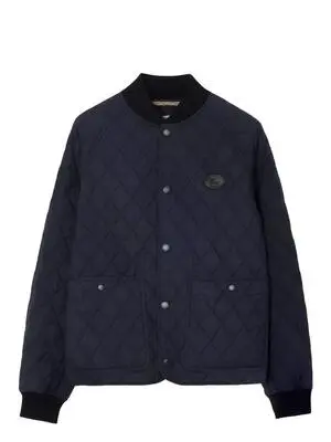 Burberry Quilted Nylon Jacket - Blue