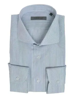 Corneliani Striped Shirt - Blue