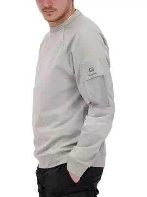 C.P. COMPANY Series Sweater With Pocket Detail - Neutrals
