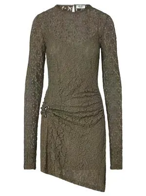 Liu Jo Short Lace Dress - Green