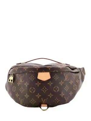 LOUIS VUITTON Bum Bag Monogram Canvas Belt Bag - Brown