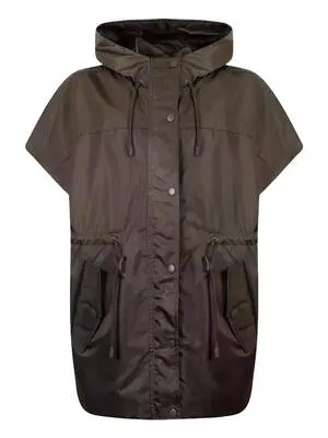 Max Mara Water-repellent Twill Padded Gilet - Brown