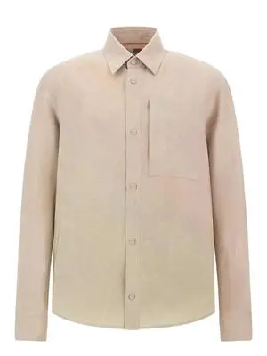 Herno Resort Fade-effect Shirt Jacket - Neutrals