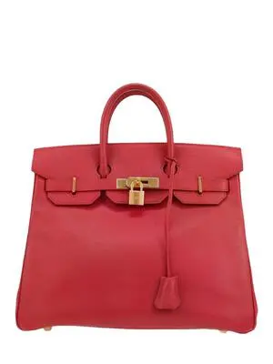 Hermès Haut À Courroies Tote Bag - Red