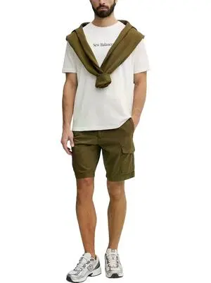 NAPAPIJRI Logo-embroidered Cargo Shorts - Green