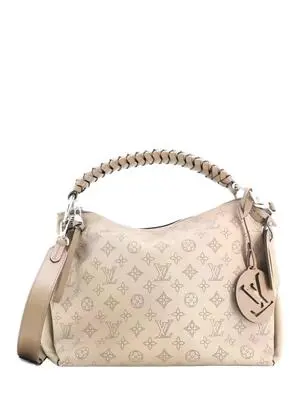 LOUIS VUITTON Braided Handle Hobo Bag - Neutrals