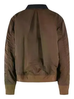 Sacai Contrast-stitch Denim Jacket - Blue